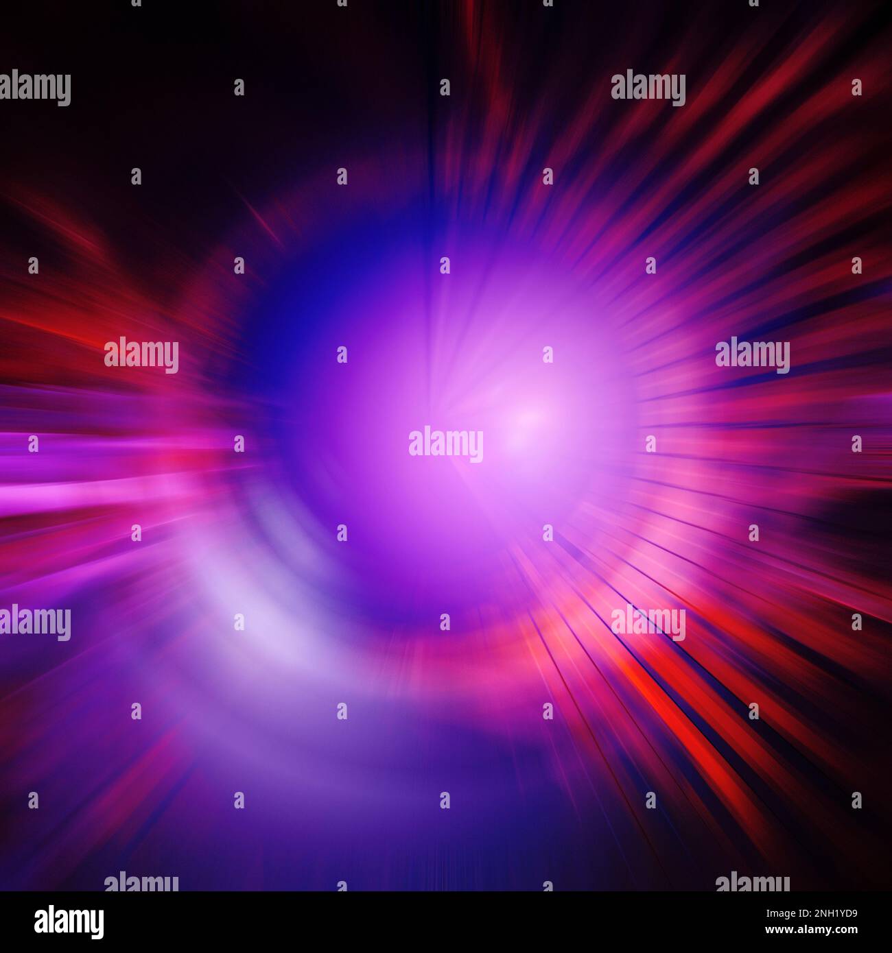 Light rays from tunnel, illustration Stock Photo - Alamy