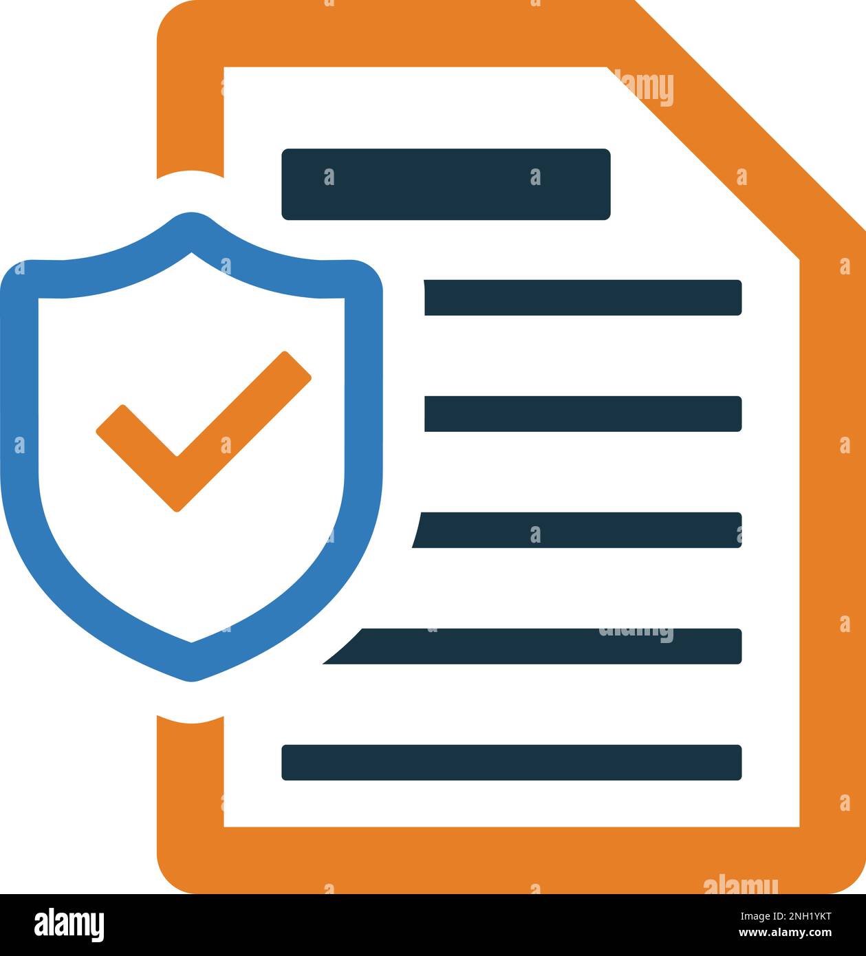 Insurance Policy icon. Fully editable vector EPS use for printed ...