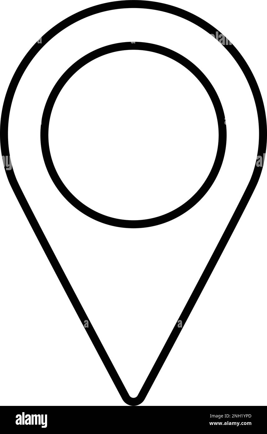 Location, geographical position icon. Fully editable vector EPS use for ...