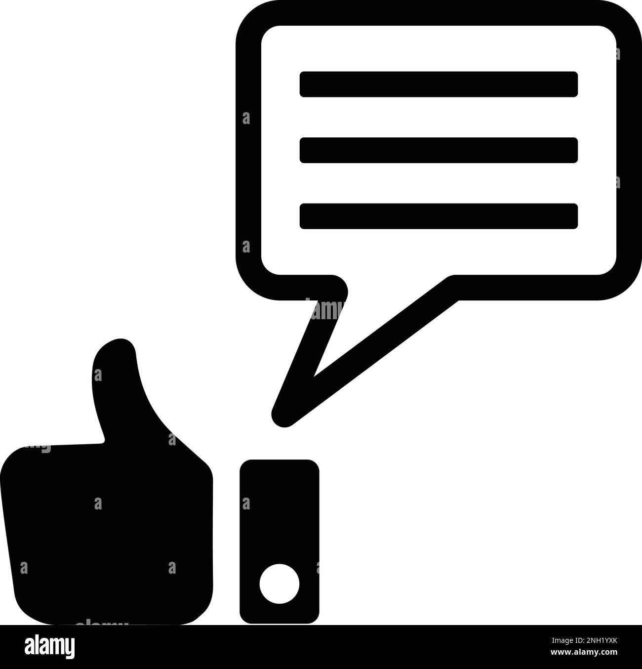 Positive feedback Cut Out Stock Images & Pictures - Alamy