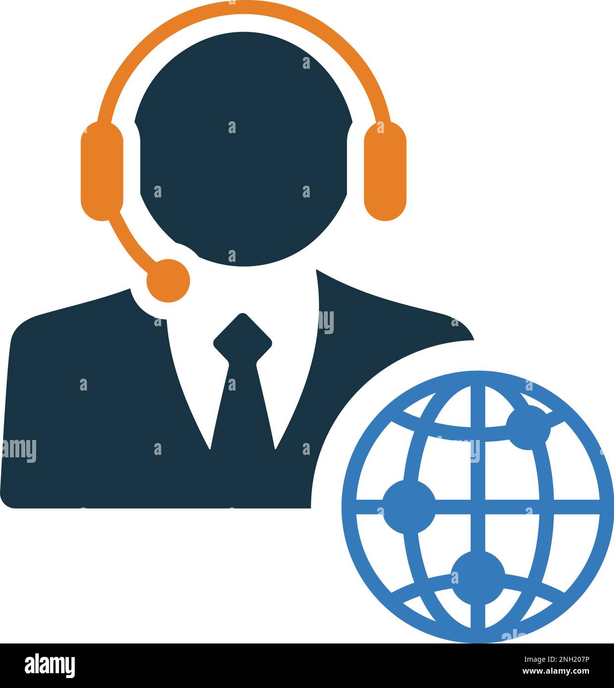 Online Support icon. Fully editable vector EPS use for printed ...