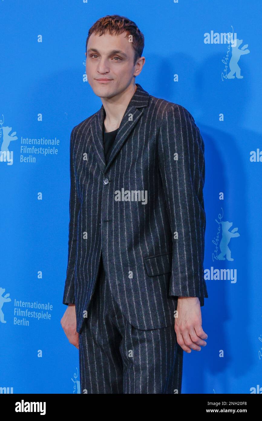 Franz Rogowski poses for photographers at the photo call for the film ...