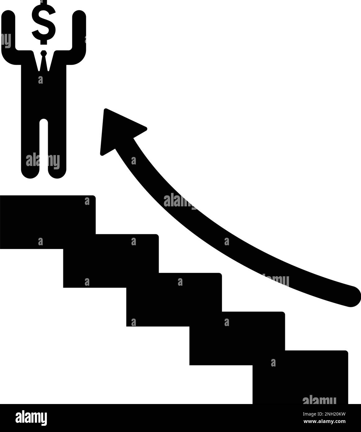 Going to Success icon. Fully editable vector EPS use for printed ...