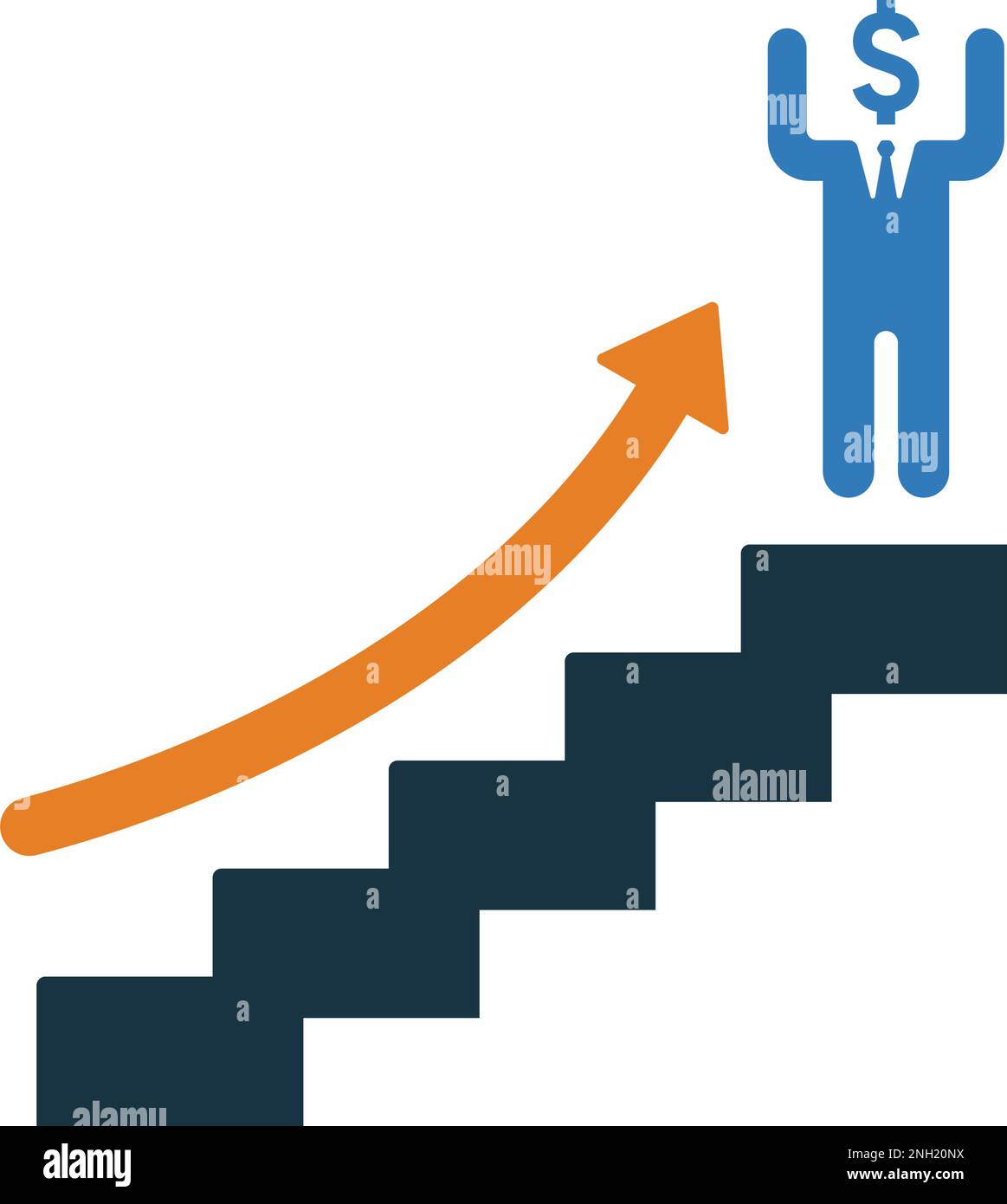 Going to Success icon. Fully editable vector EPS use for printed ...