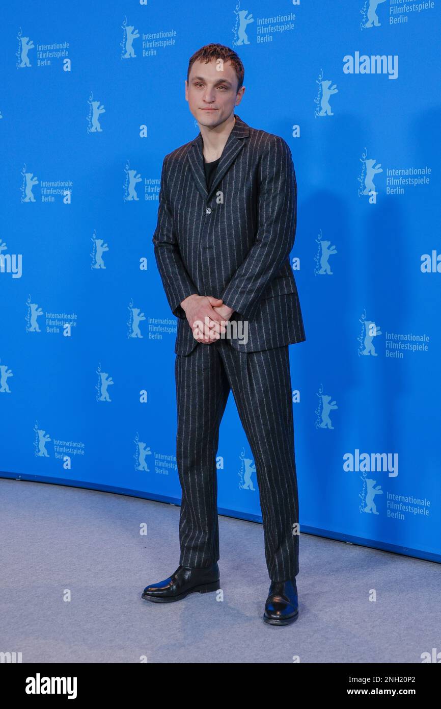 Franz Rogowski poses for photographers at the photo call for the film ...