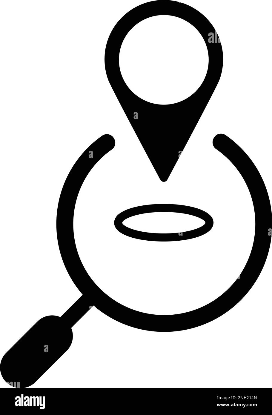 Search location icon. Fully editable vector EPS use for printed ...