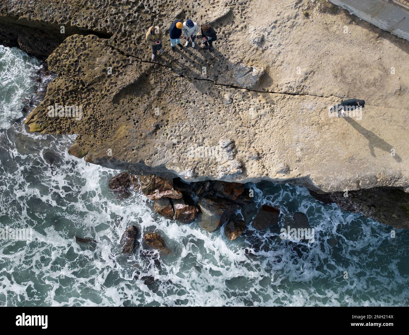 Santa Cruz, California, USA. 19th Feb, 2023. Spectators of a college ...