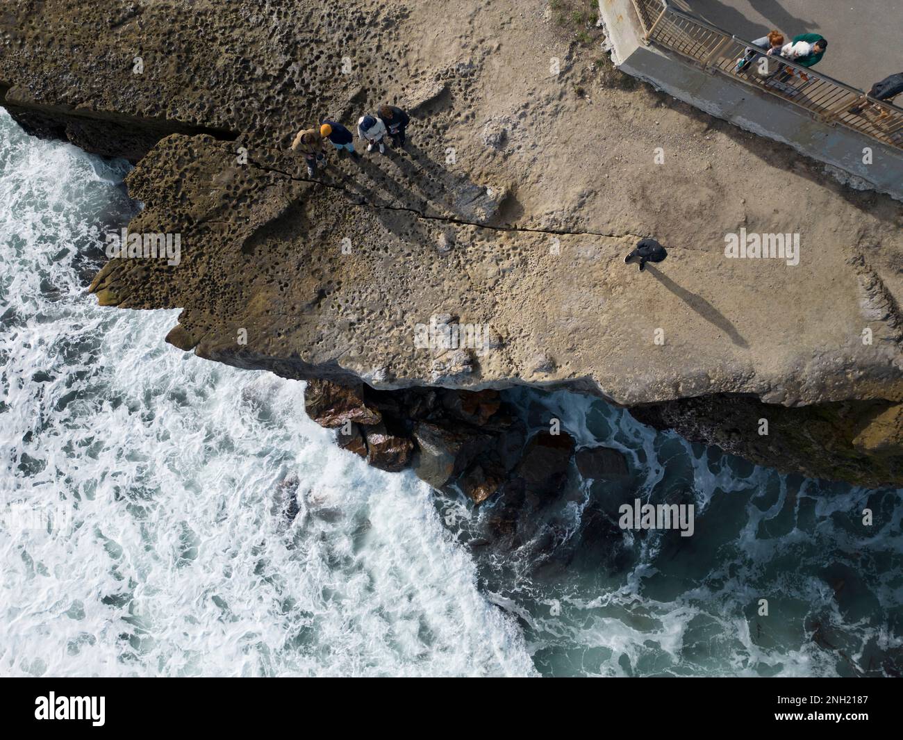 Santa Cruz, California, USA. 19th Feb, 2023. Spectators of a college ...