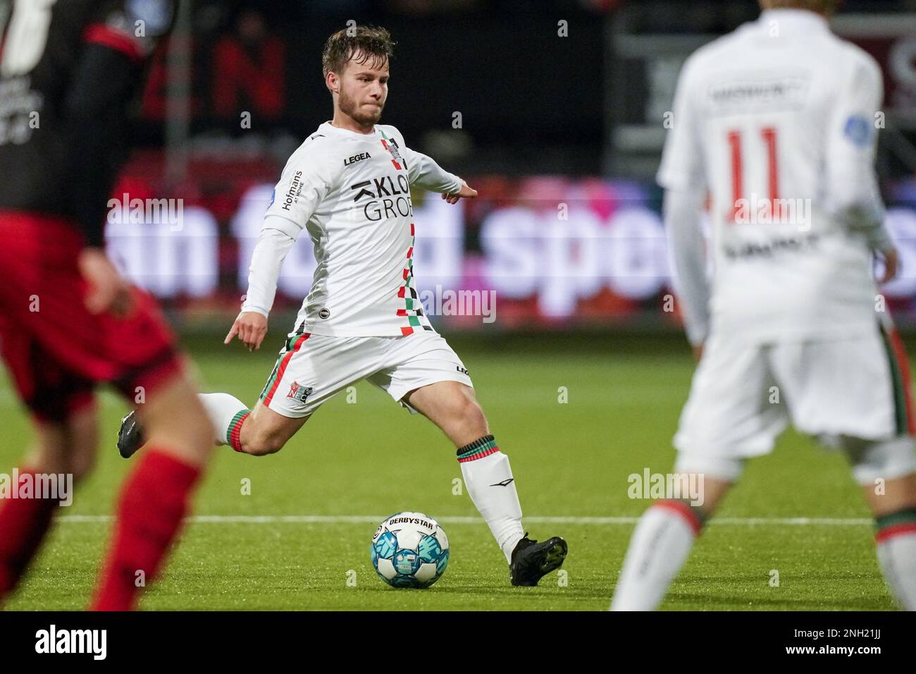ROTTERDAM, 19-02-2023, Van Donge & De Roo Stadion . Dutch football ...