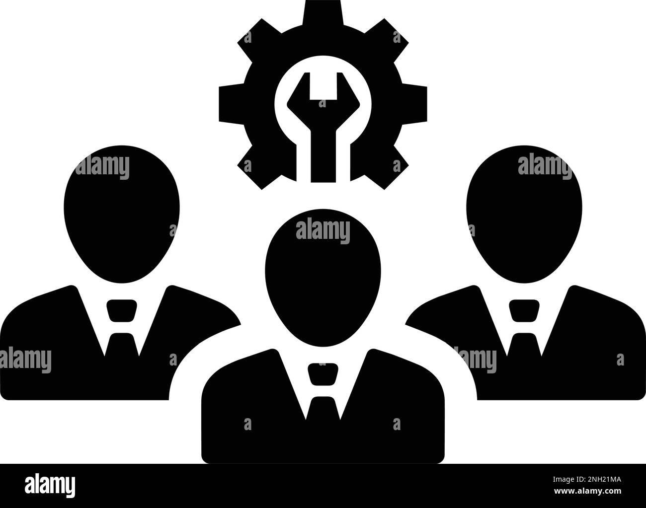 Technical Team icon design template vector illustration for graphic and ...