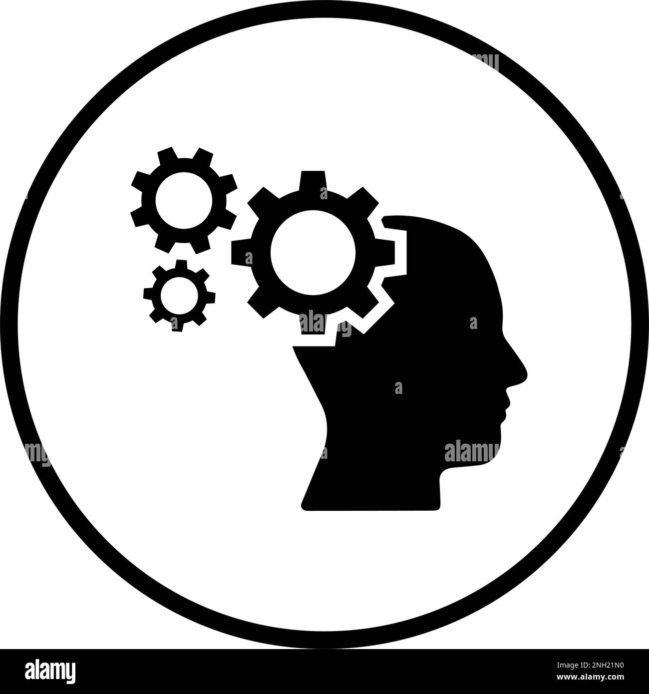 Strategic Thinking icon symbol for use on mobile apps, print media and ...