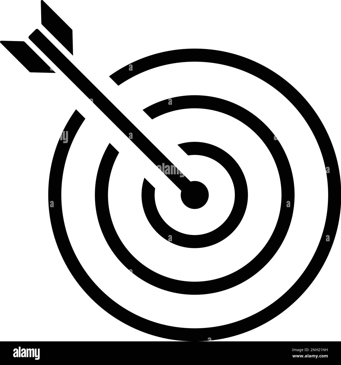 Target icon symbol for use on mobile apps, print media and web design ...