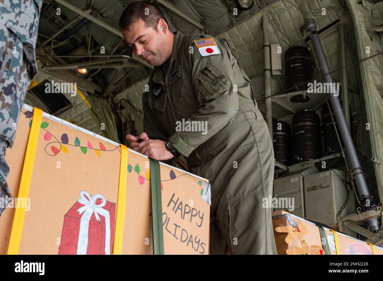 U.S. Air Force Lt. Col. Lucas Crouch, 401st Tactical Airlift Squadron ...