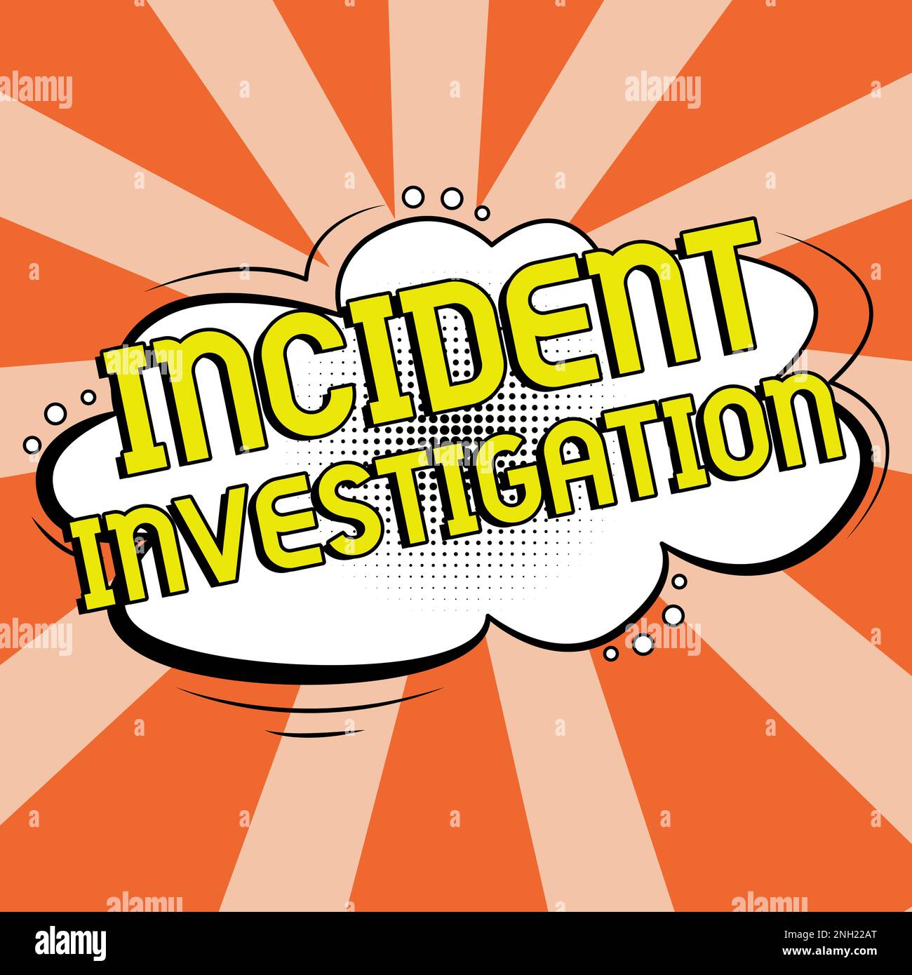 Hand writing sign Incident Investigation. Business concept responsible ...