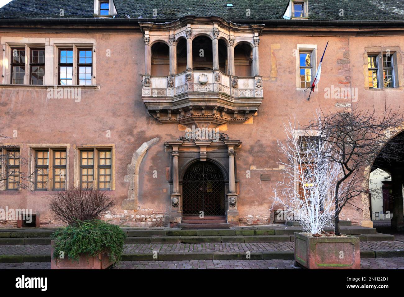 The Old Guard House, Colmar town, Alsatian wine area, Alsace, France ...