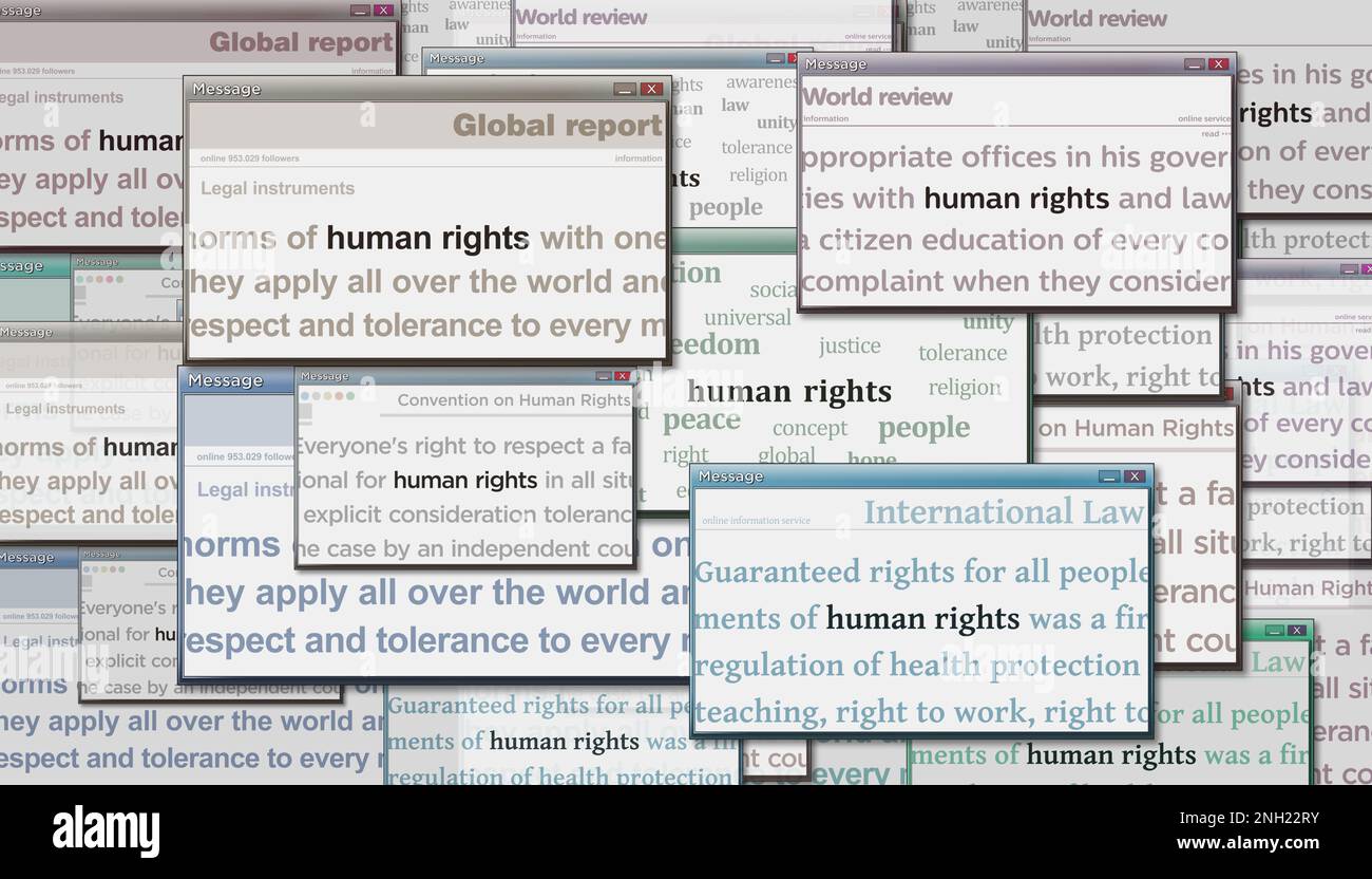 Human rights fight for freedom and justice headline news across ...