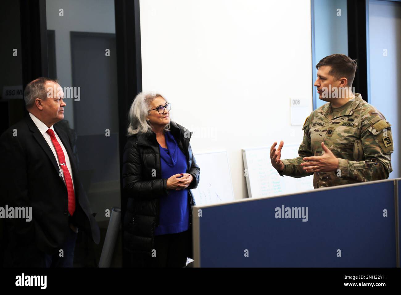 Capt. Daniel Gottwald, Commander, Bravo Company, 1st Battalion, 161st ...