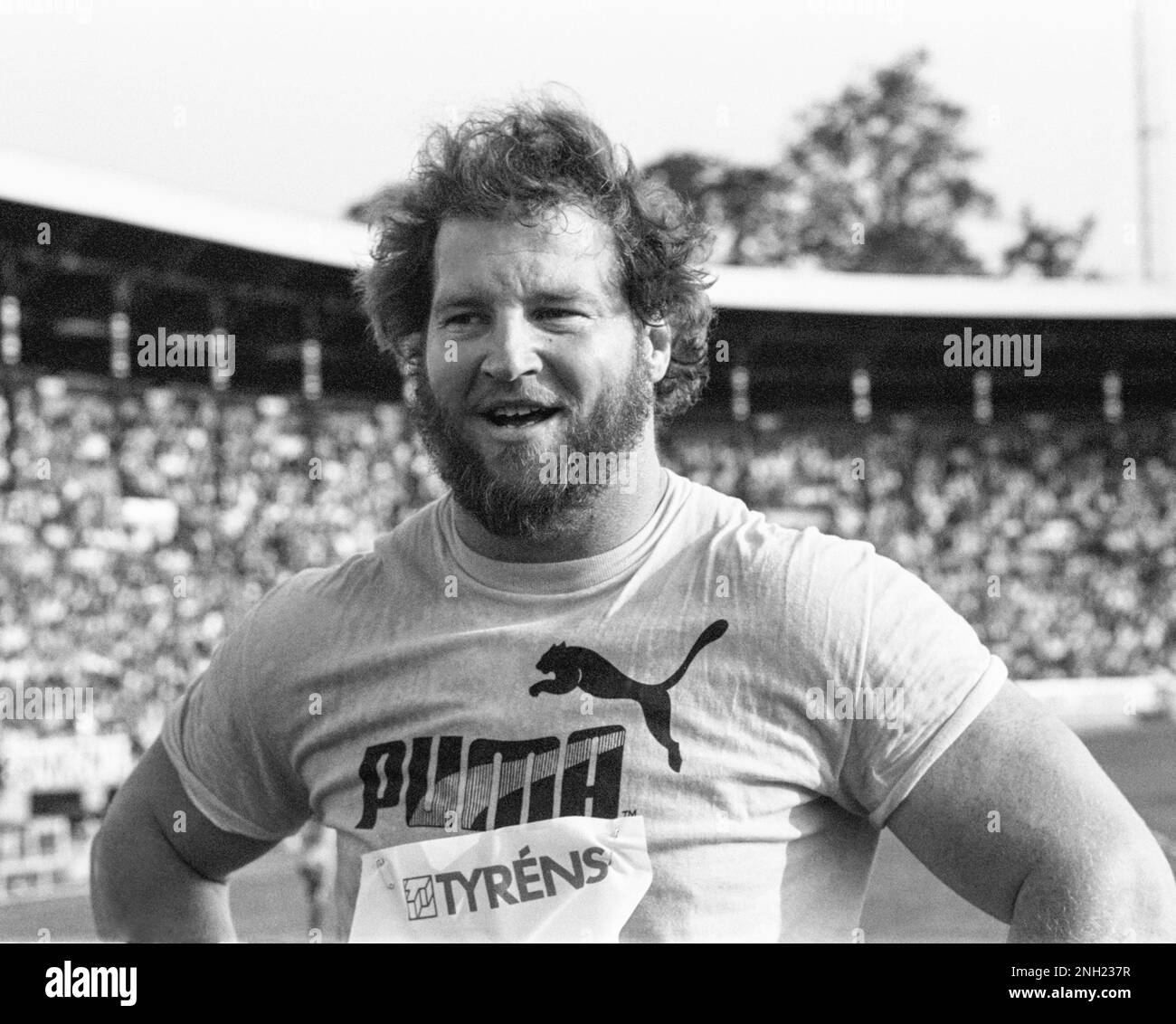 BEN PLUNKETT USA track&Field athlete in discus throwing Stock Photo - Alamy
