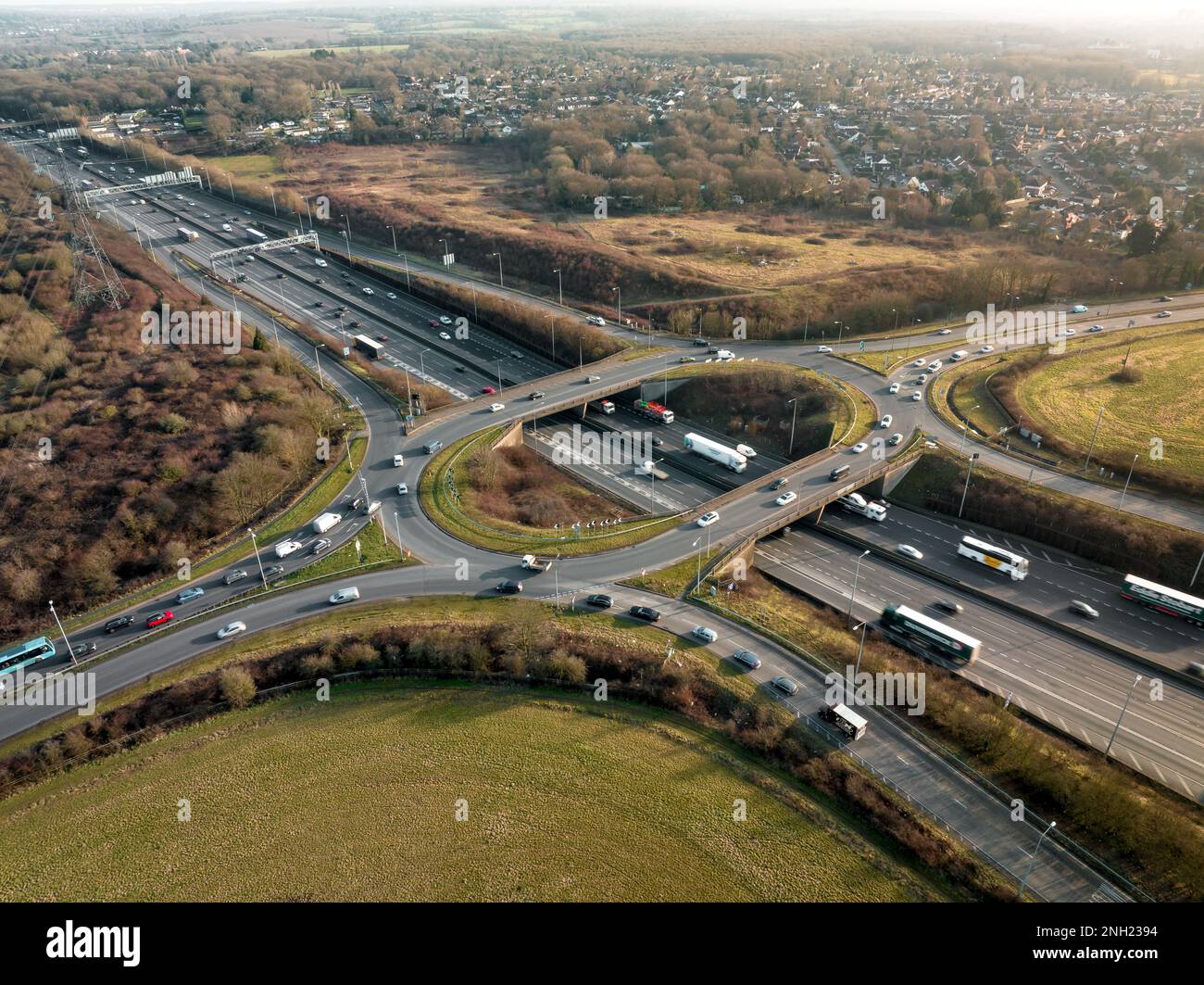 North orbital junction hi-res stock photography and images - Alamy