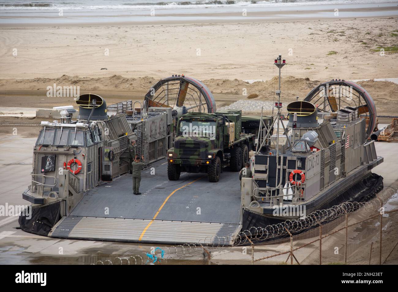 U.S. Marines with Marine Air Support Squadron 3, Marine Air Control ...