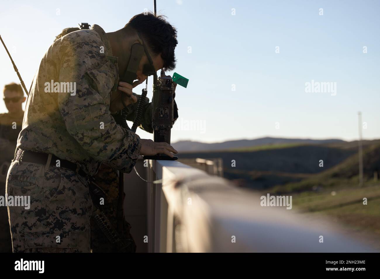 U.S. Marine Capt. Matthew Dunlevy, the commanding officer of Lima ...