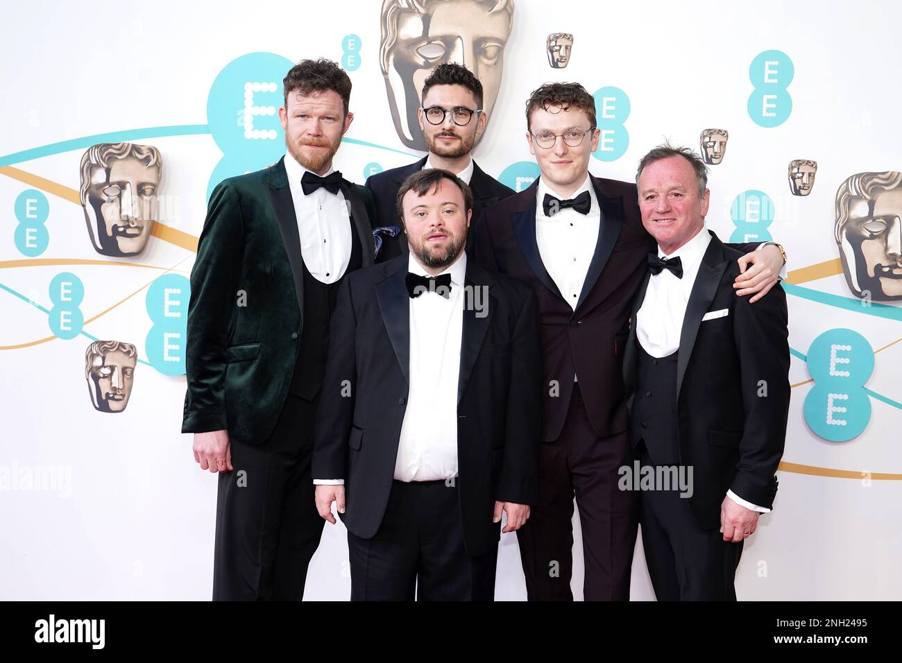 Seamus O'Hara (left), Tom Berkeley, Pablo Pineda, Ross White and guest ...