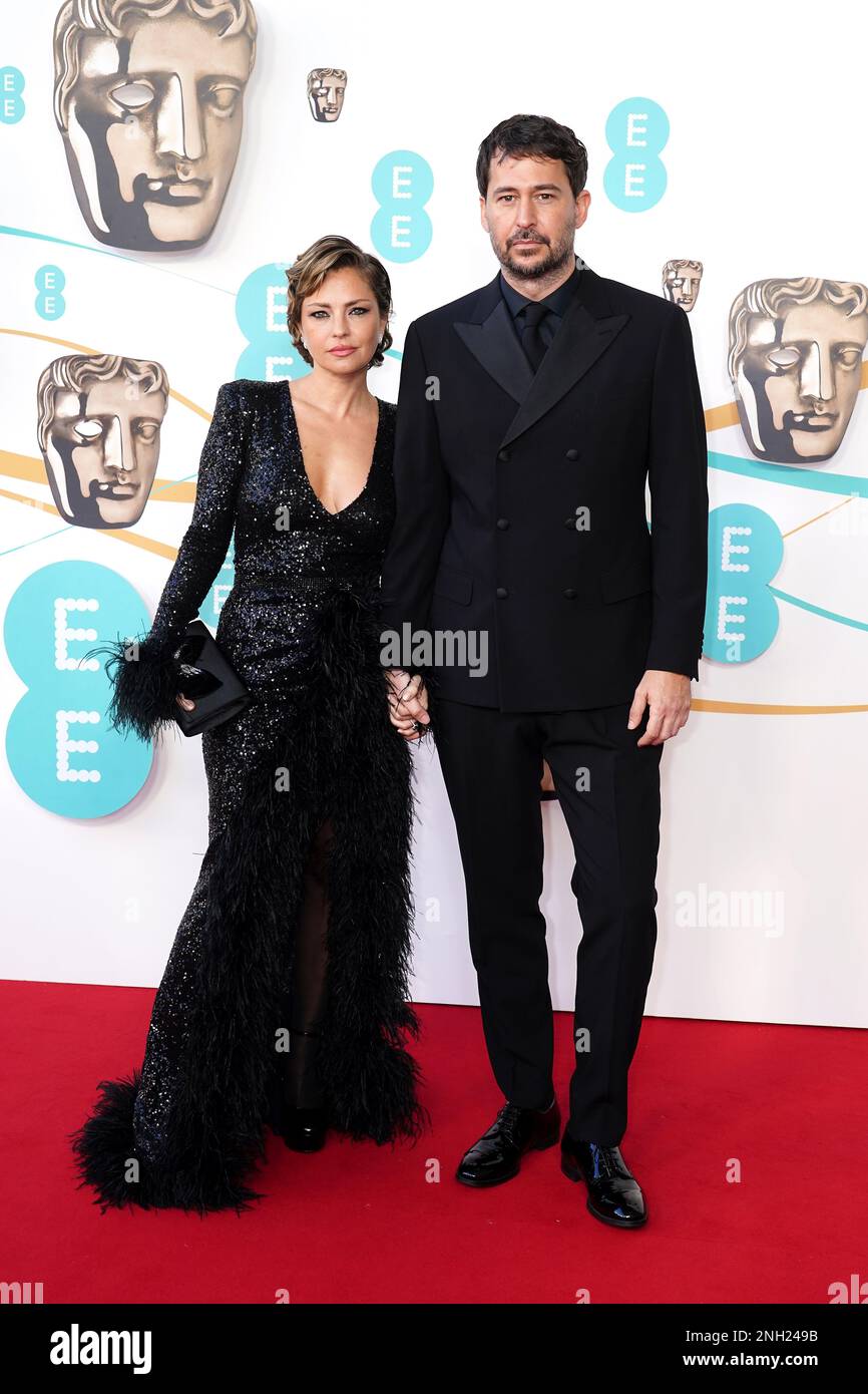 Dolores Fonzi (left) and Santiago Mitre attending the 76th British ...