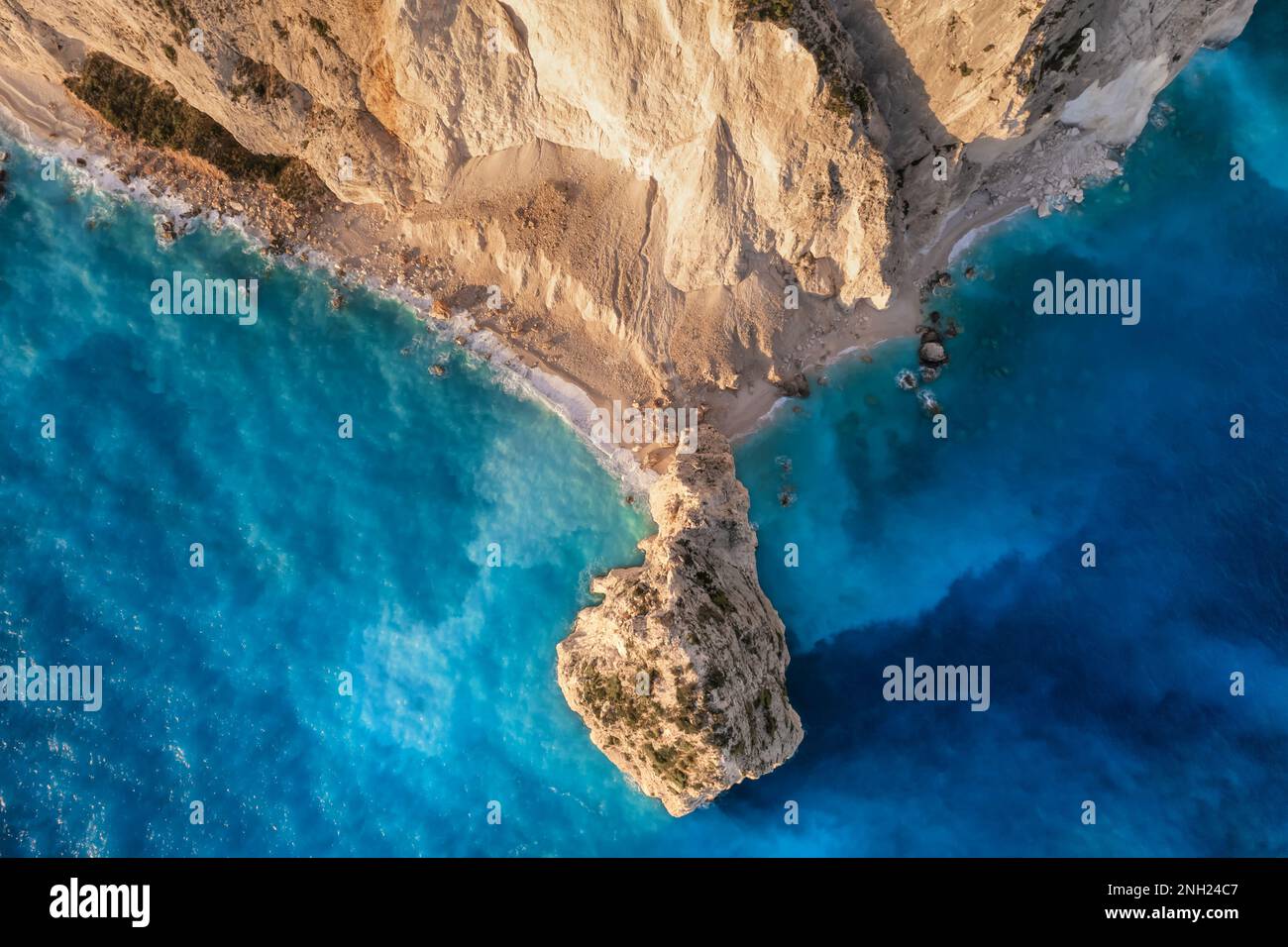 Top down aerial zakynthos hi-res stock photography and images - Alamy