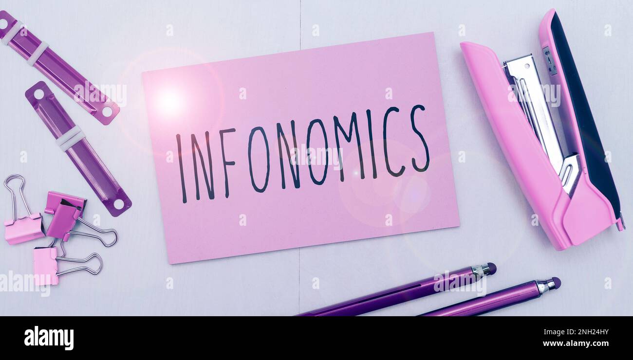 Conceptual display Infonomics, Word for visual image used to represent ...