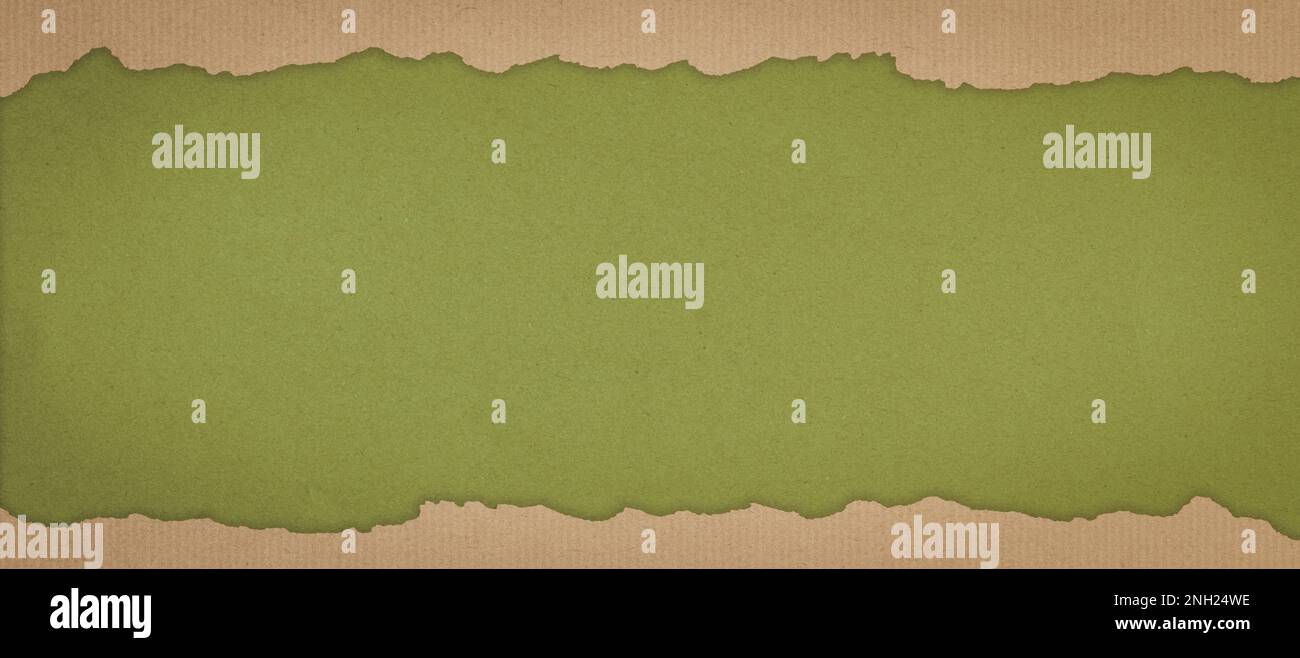 Eco-friendly background with ripped recycled paper, sustainability and ...