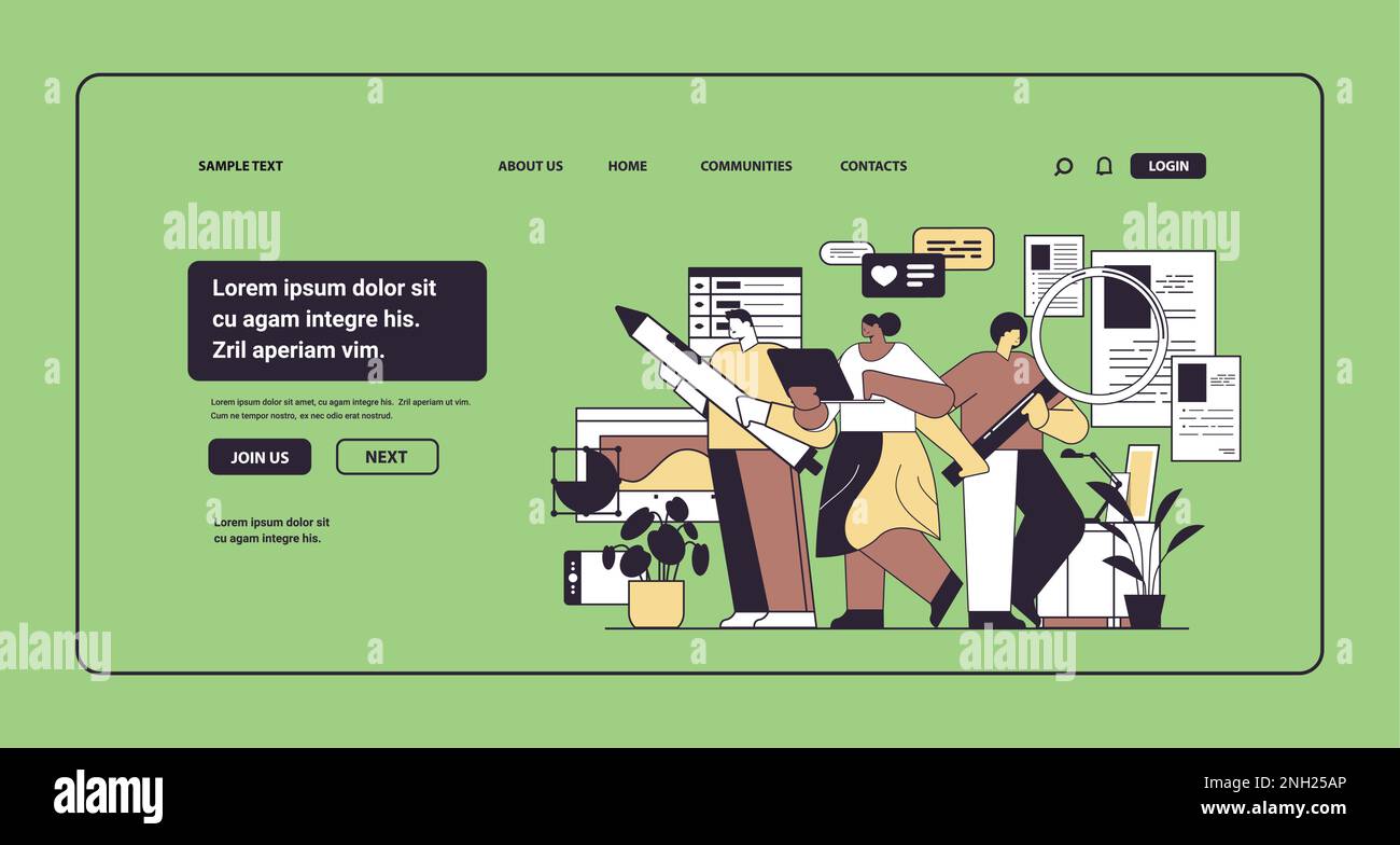 Programmer analysts Stock Vector Images - Alamy