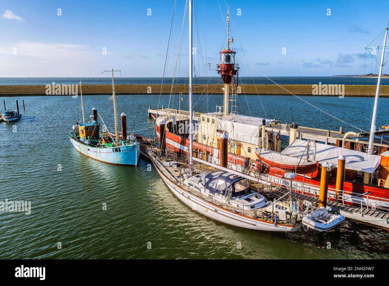 Esbjerg new public harbor, Denmark Stock Photo - Alamy