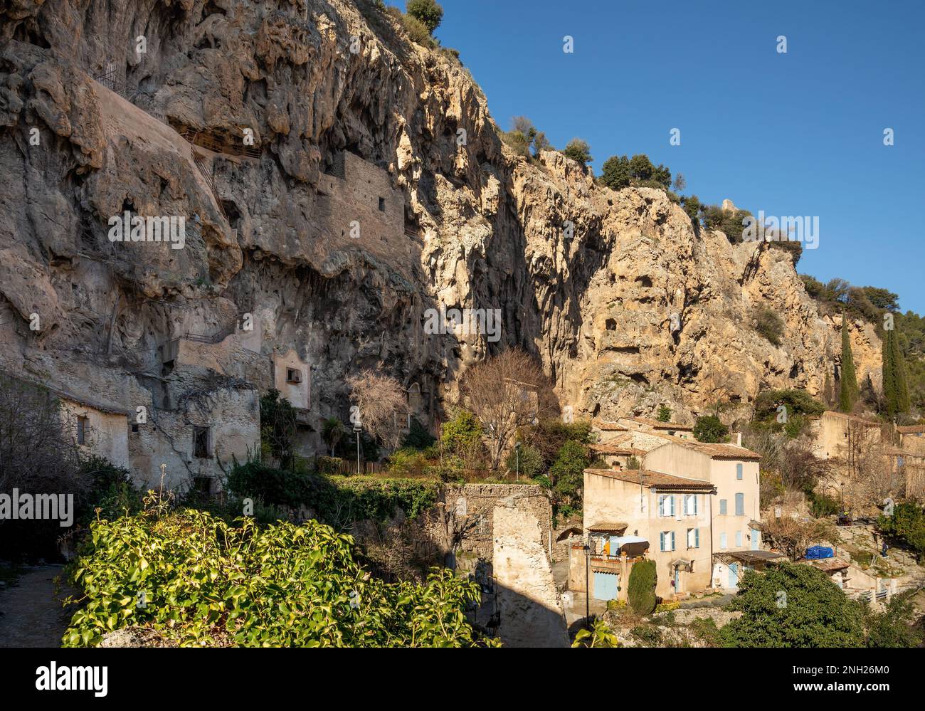 Cotignac is a French village in the Var department of the Provence ...