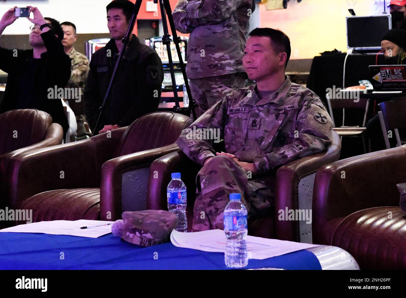 Republic of Korea (ROK) Army Sgt. Maj. Hae Shik Jung, the ROK Army ...