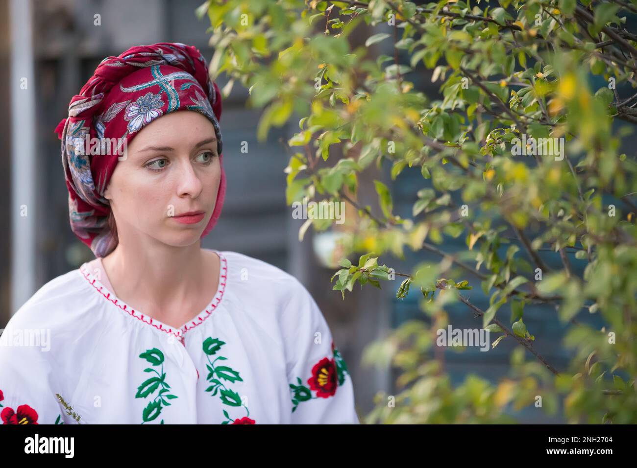 Belarus, the village of Lyaskovichi. Holiday of Belarusian culture ...