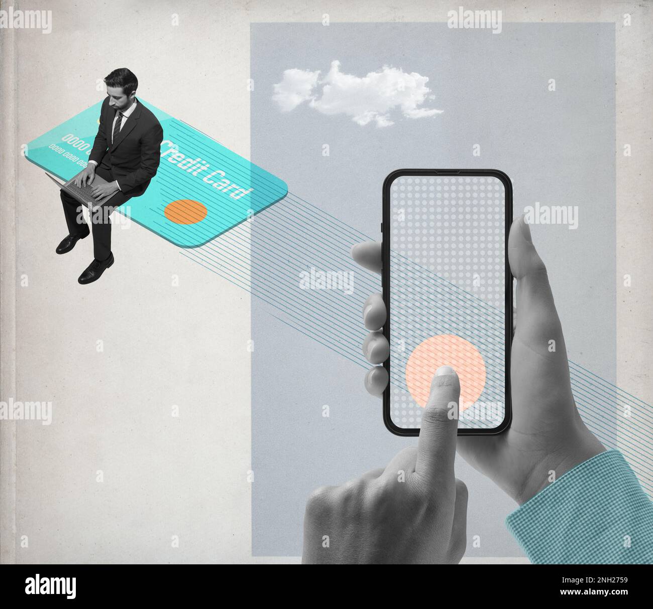 Online banking poster hi-res stock photography and images - Alamy