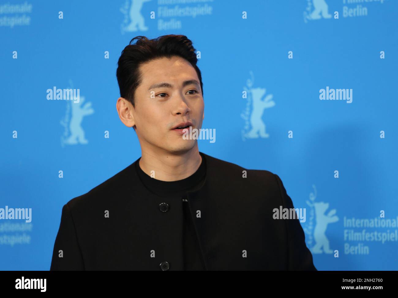 Berlin, Germany. 19th February 2023. Actor Teo Yoo at the photocall for ...