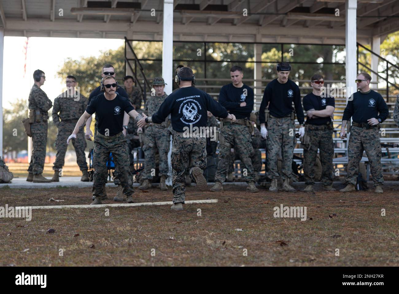U.S. Marines with Infantry Training Battalion, School of Infantry-East ...