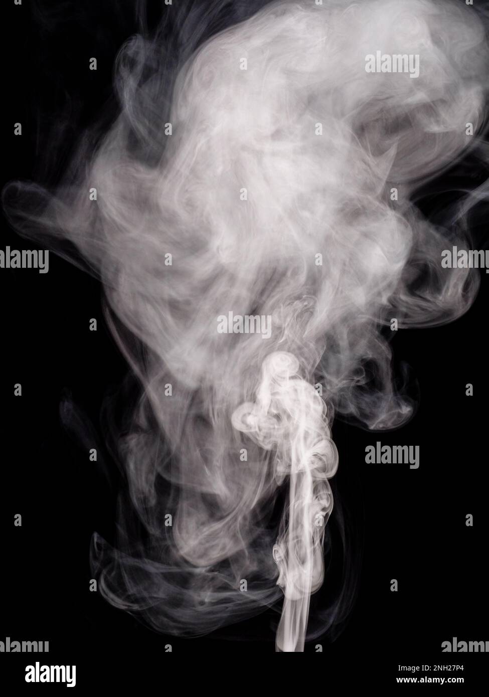 Thick smoke on white hi-res stock photography and images - Alamy