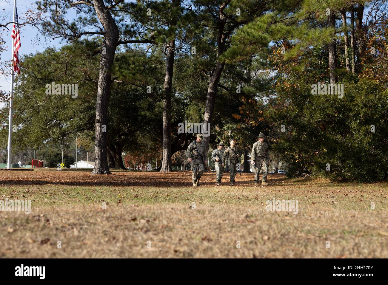 U.S. Marines with various units across Marine Corps Base (MCB) Camp ...