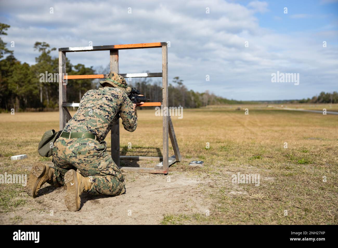 U.S. Marine Corps Cpl. Clayton Caudill, a reconnaissance Marine with ...