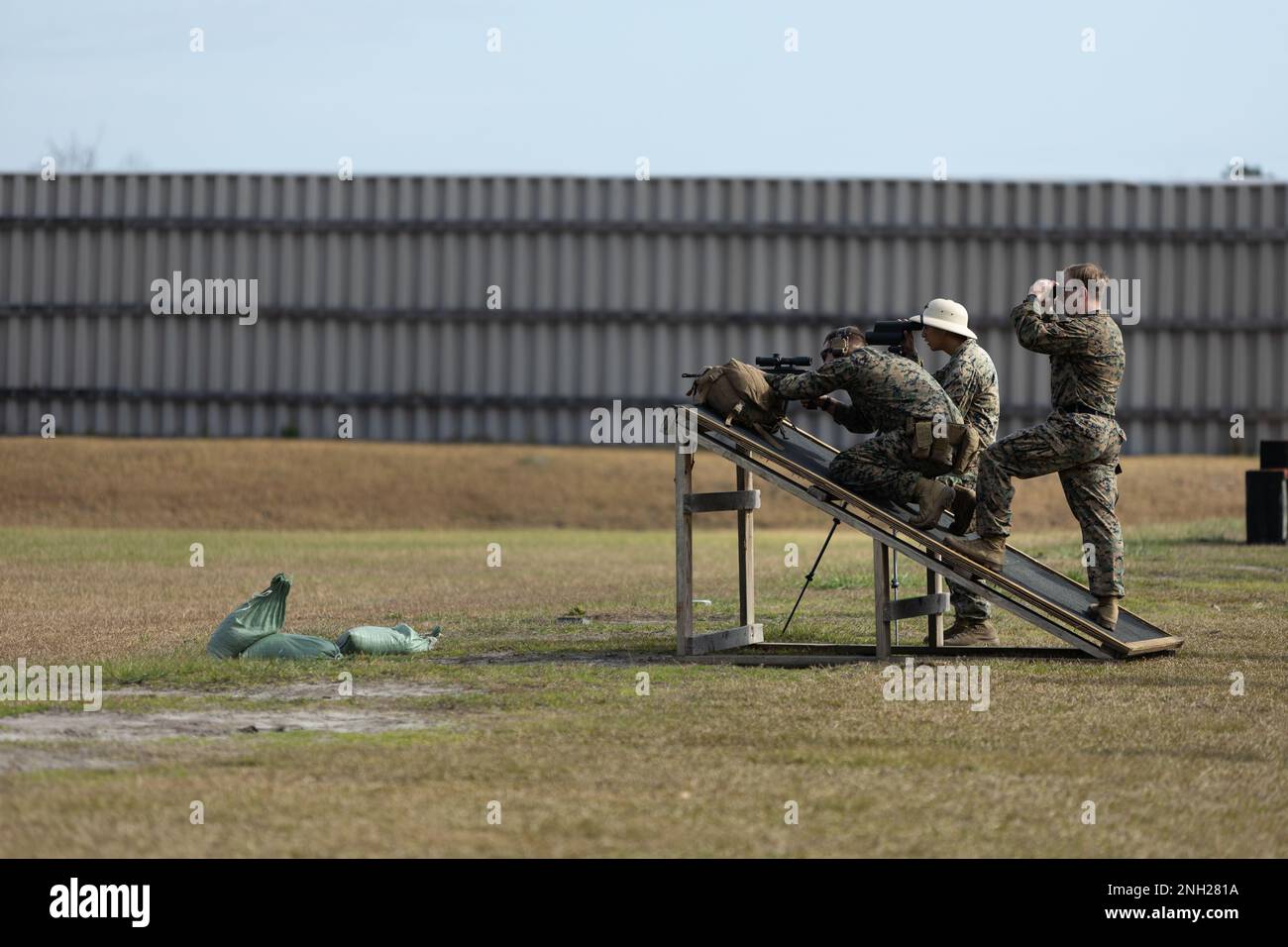 U.S. Marines with various units across Marine Corps Base (MCB) Camp ...