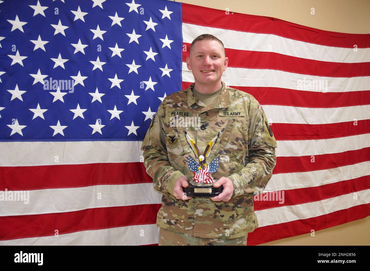 Staff Sgt. Randall Peaslee, with the 15th Military Police Brigade ...