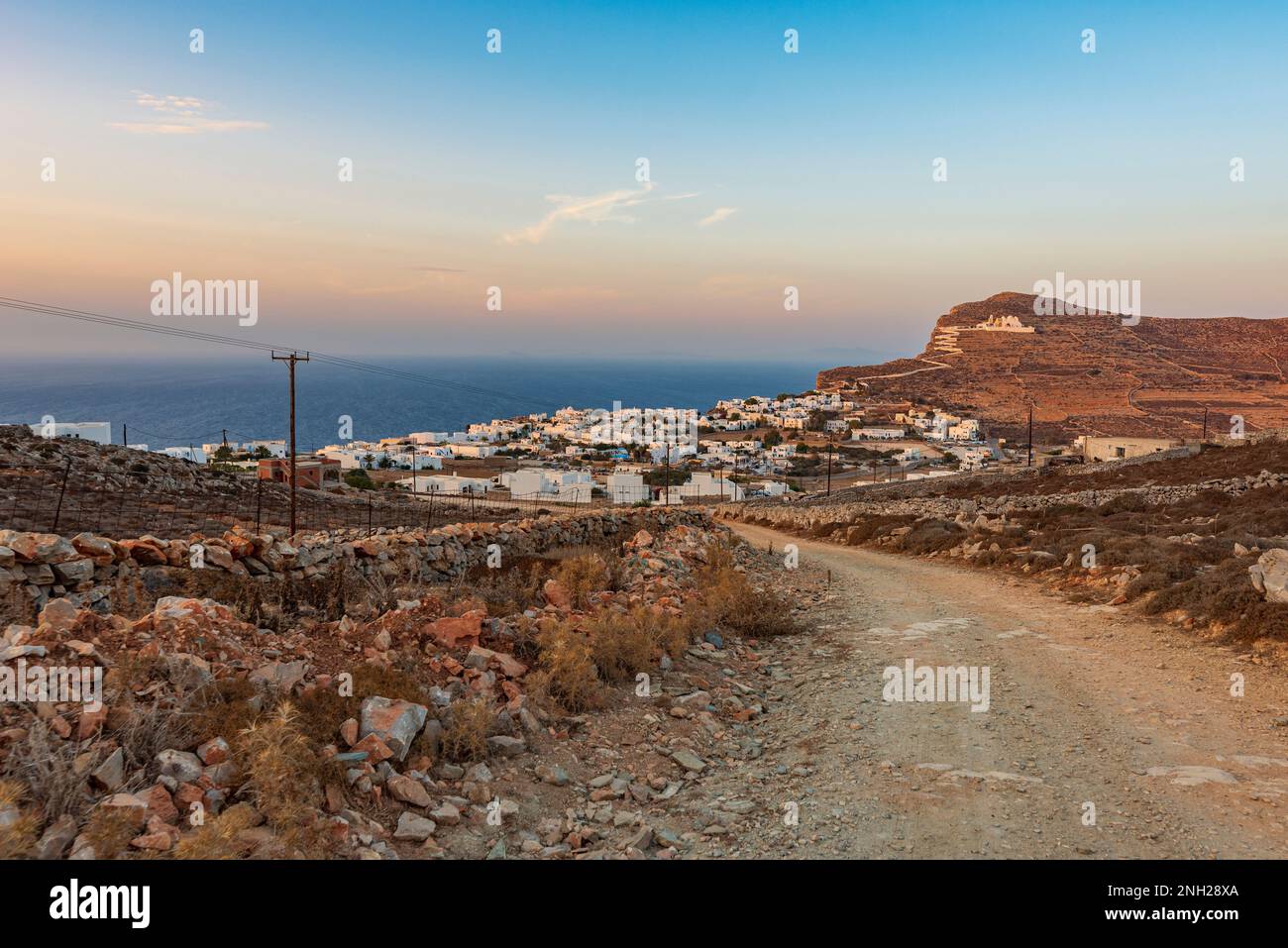 Greece characteristic villages hi-res stock photography and images - Alamy