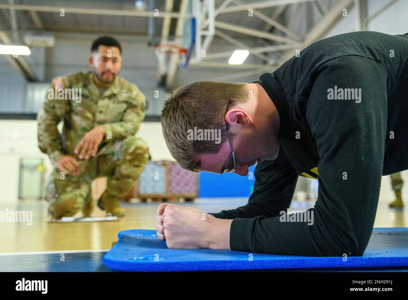 U.S. Army Spc. Logan Gephart, a Chemical, Biological, Radiological and ...