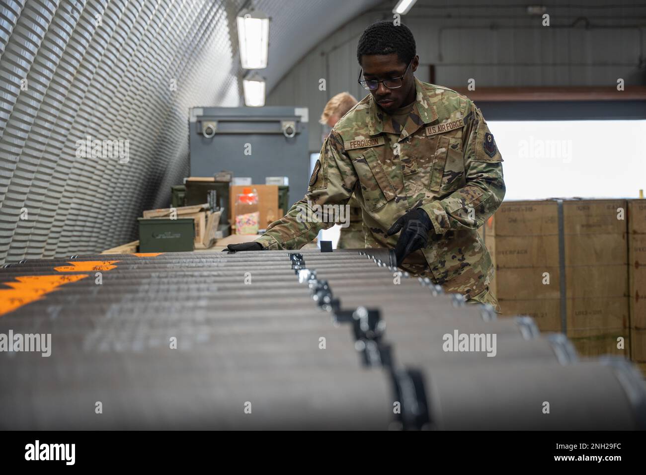 U.S Air Force Airman 1st Class Jabari Ferguson, 27th Special Operations ...