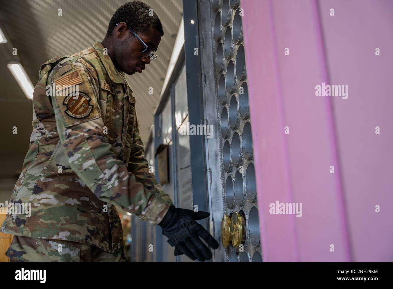U.S Air Force Airman 1st Class Jabari Ferguson, 27th Special Operations ...