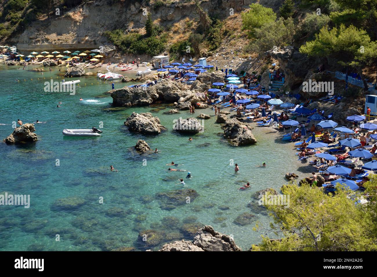 Rhodes best beaches hi-res stock photography and images - Alamy