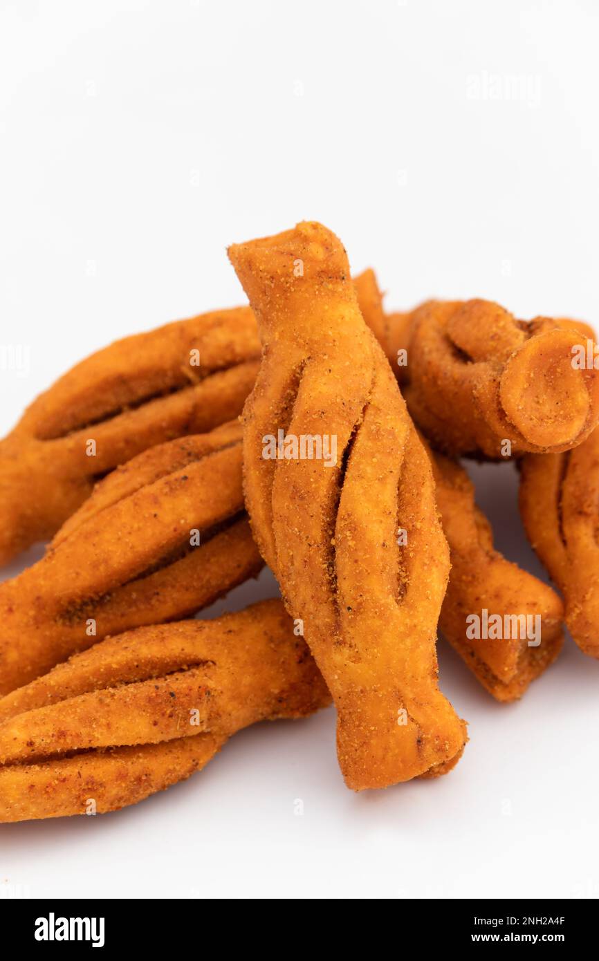 Namkeen Karela Mathri Also Called Matthi, Mathiya, Mathi, Farsi Poori ...