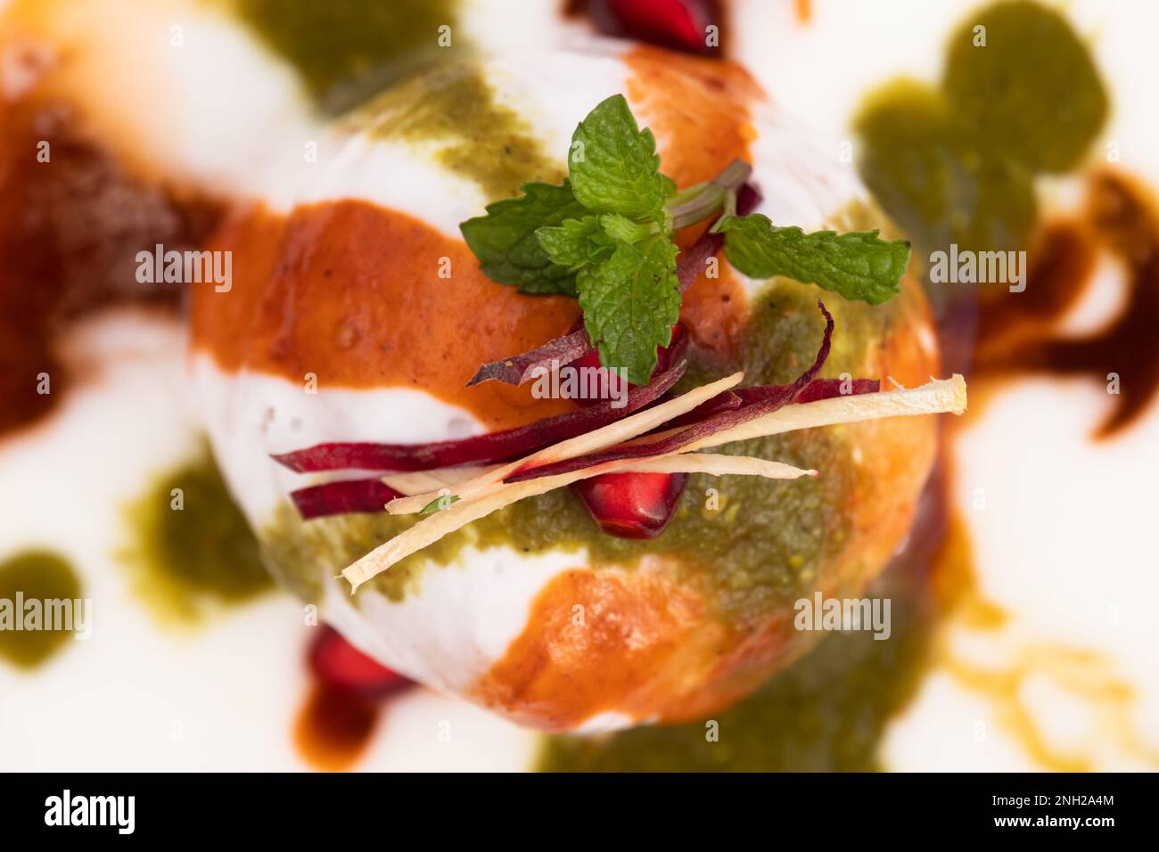 Dahi Bhalla Also Called Dahi Vada, Dahi Bhalle Or Dahi Bada Are Fried ...